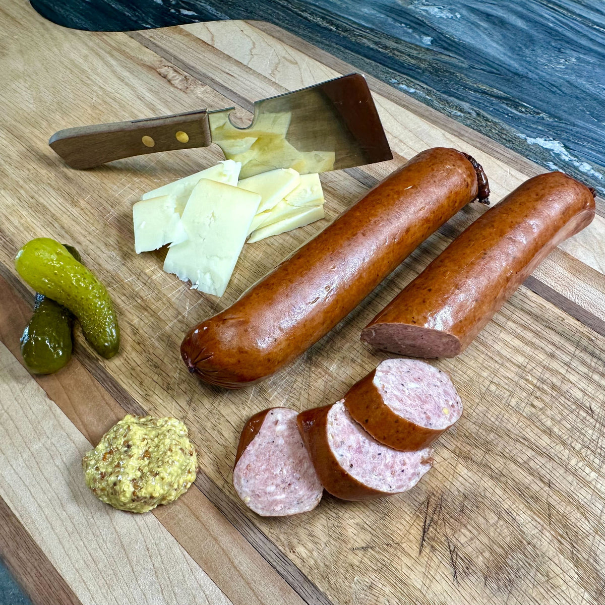 Uncured Smoked Snack-Board Sausage Original Flavor (8oz) – Peterson ...